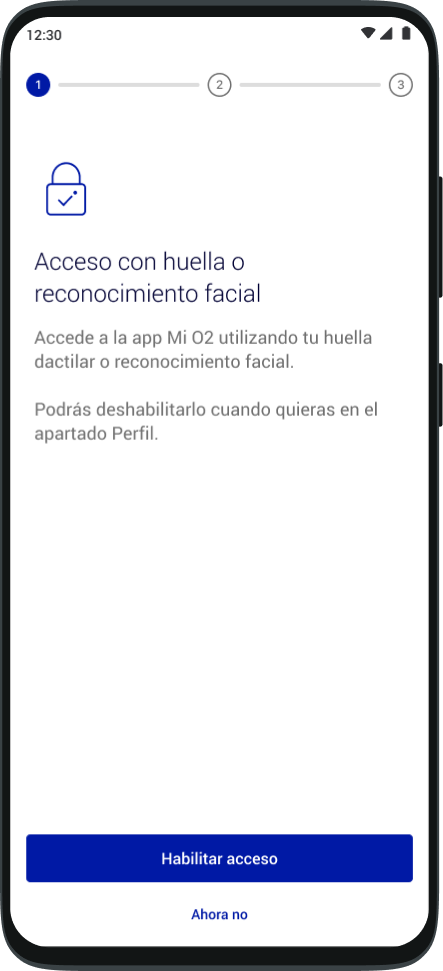 Acceso a Mi O2 con huella Finger Print o Touch ID | O2 Ayuda