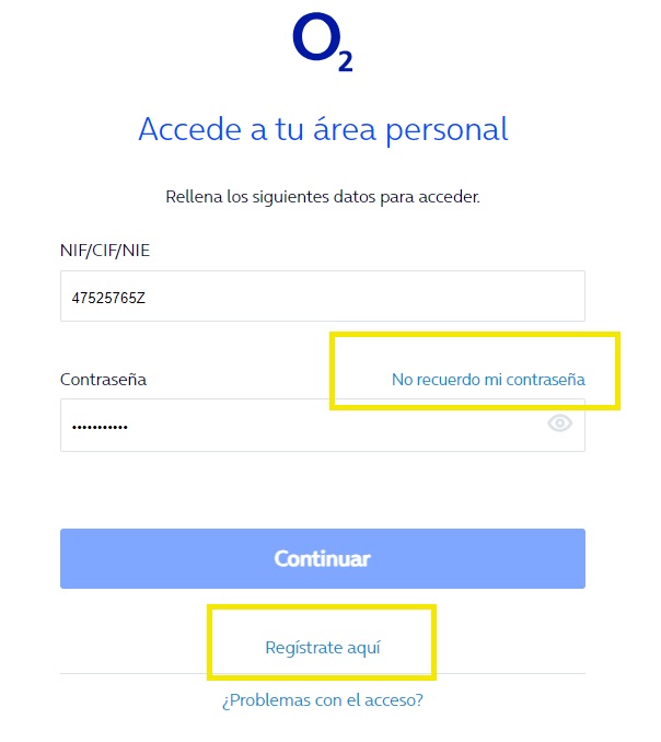 Tengo problemas para acceder a la app | O2 Ayuda