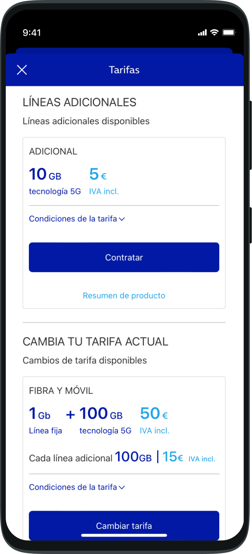 ¿Cómo cambio a otra tarifa de Fibra y Móvil? | O2 Ayuda