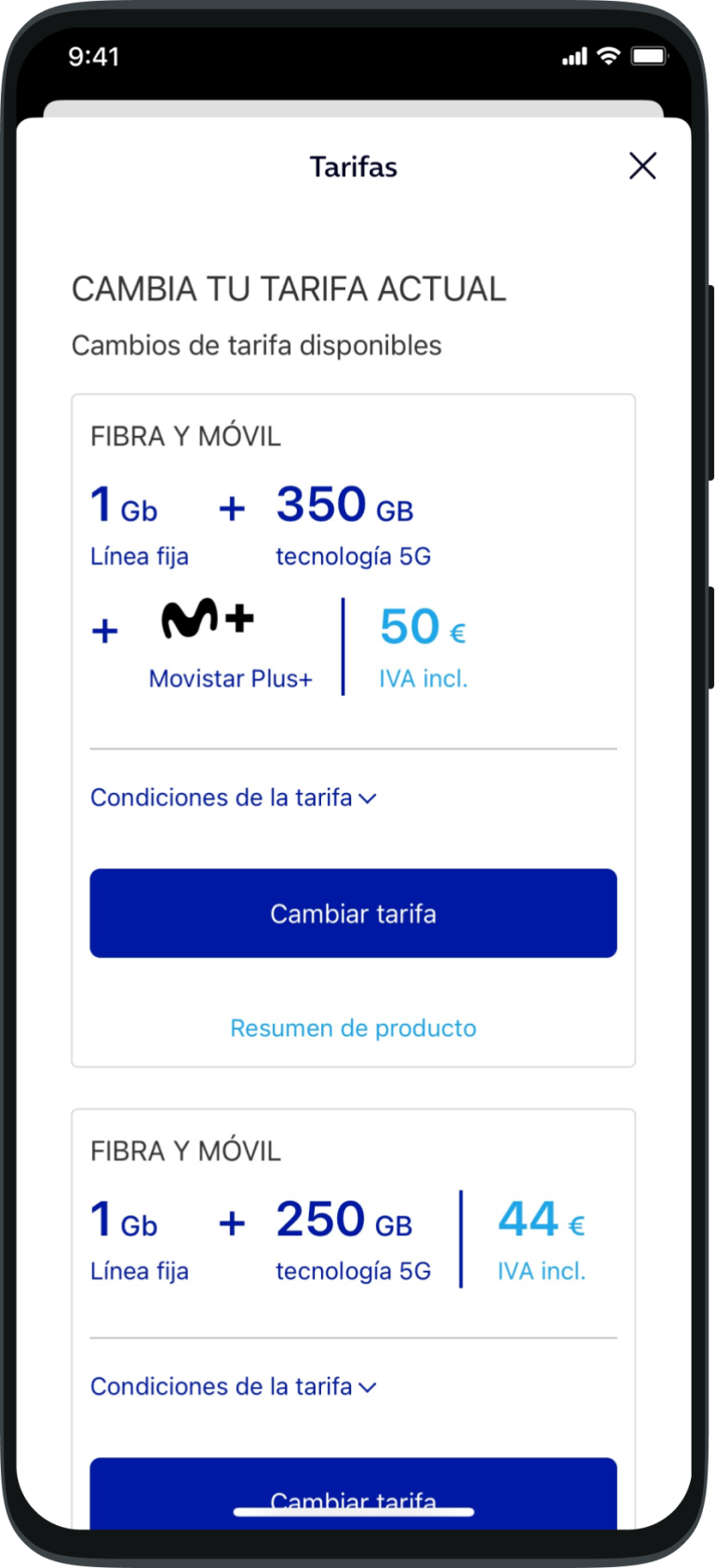 ¿Cómo cambio a otra tarifa de Fibra y Móvil? | O2 Ayuda