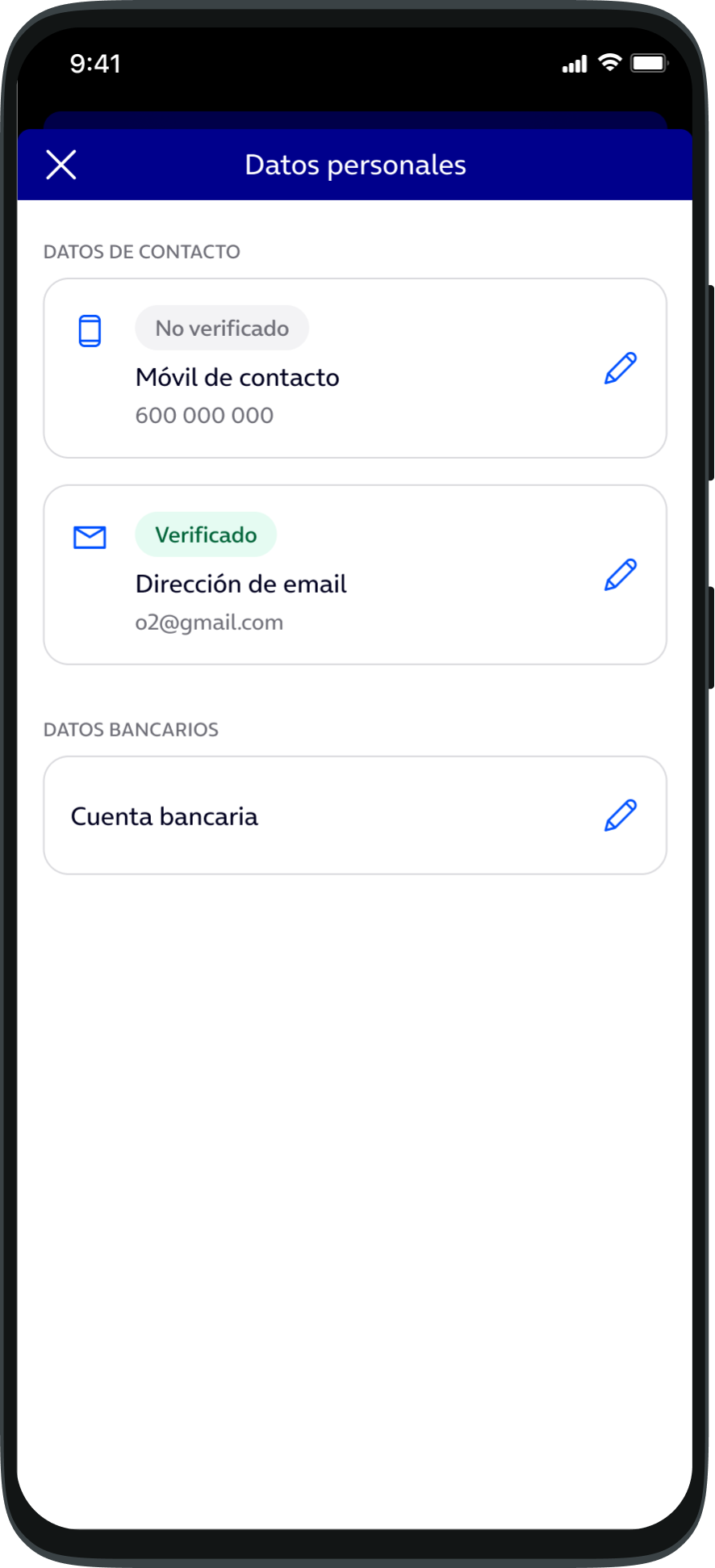 ¿Cómo añadir o cambiar mi email de contacto? | O2 Ayuda