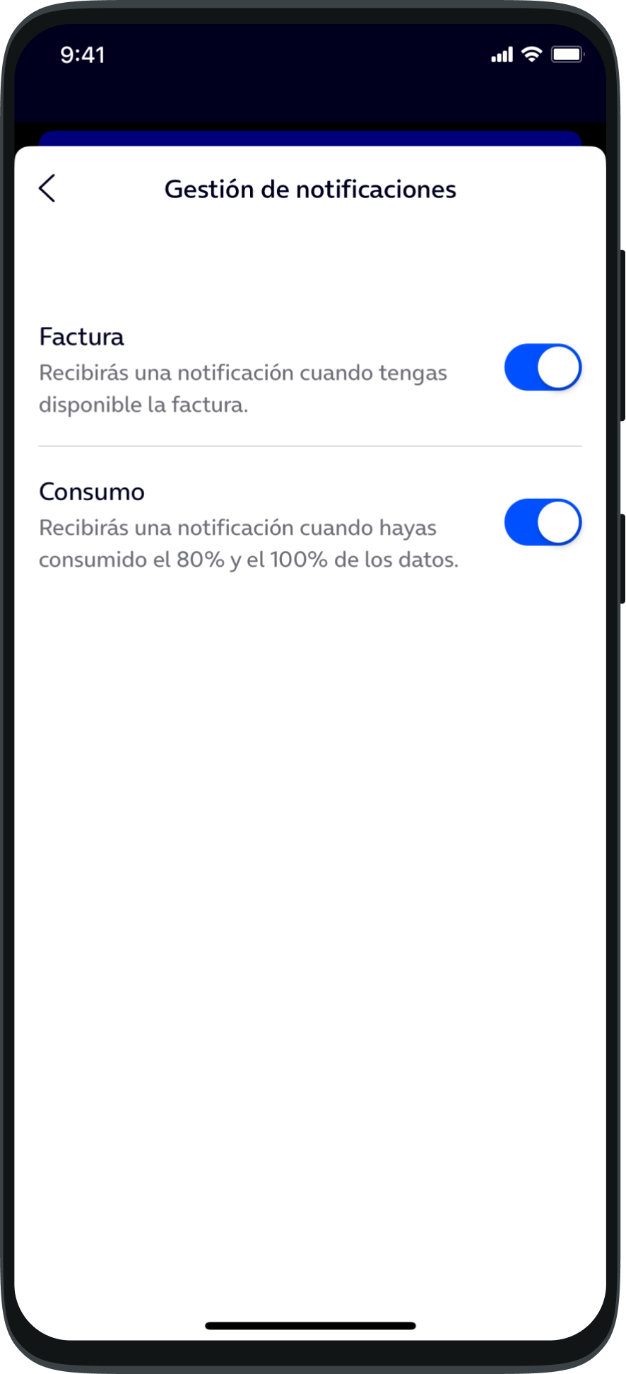 Activar y desactivar las notificaciones de la app | O2 Ayuda
