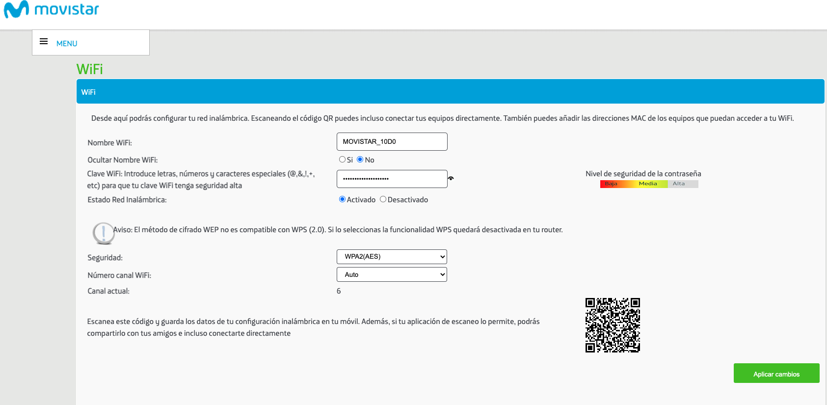 Cómo cambiar la contraseña del WiFi | O2 Ayuda