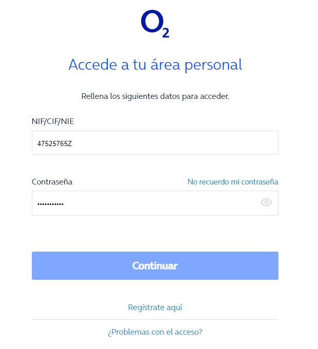 Todo sobre el Área personal de la web de O2 | O2 Ayuda